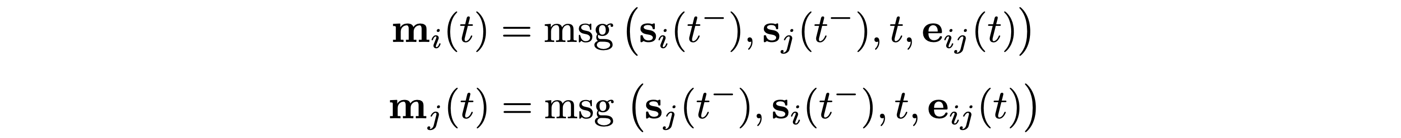 Deep learning on dynamic graphs