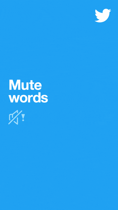 Customising and controlling your experience on Twitter