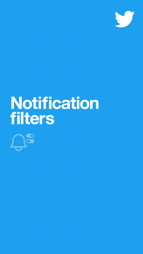 Customising and controlling your experience on Twitter