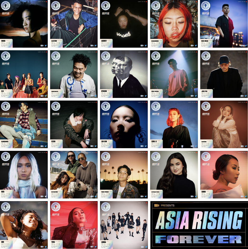 Twitter comes together for ASIA RISING FOREVER with 1M Tweets