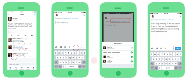 Ya disponible en Twitter: 140 caracteres para tus respuestas