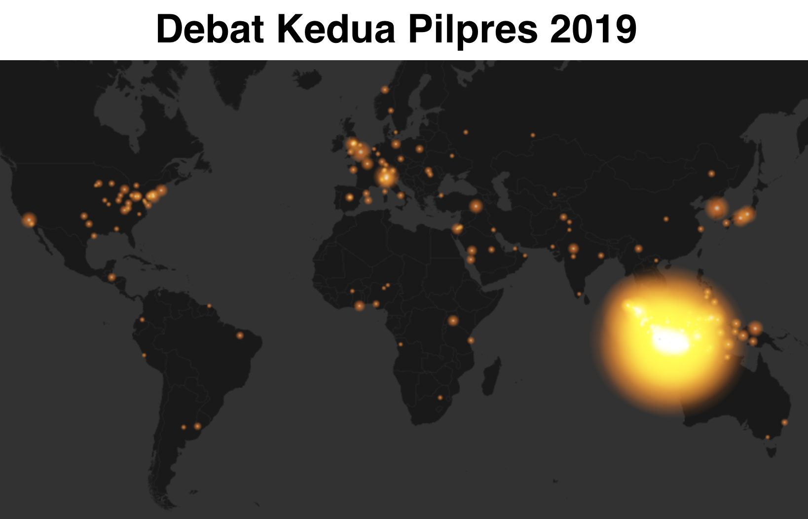 1,5 Juta Tweet Seputar Debat Kedua Pilpres 2019