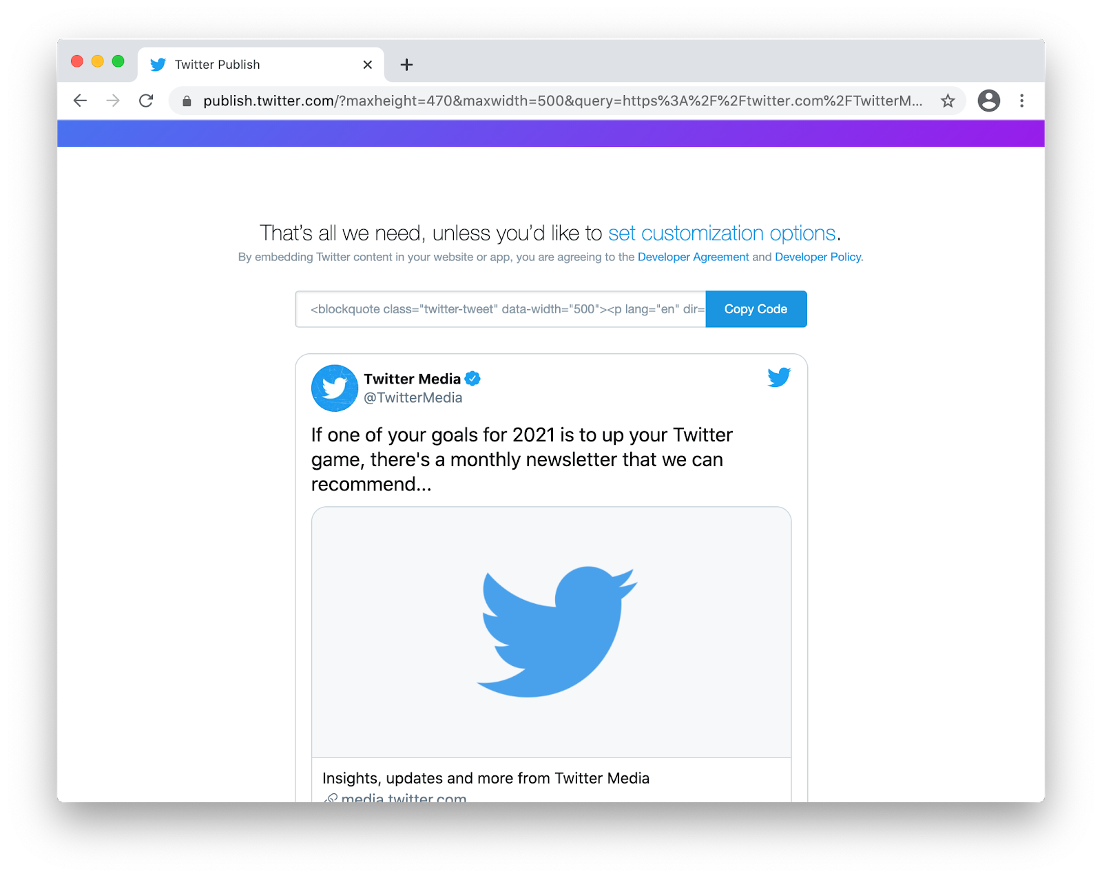 Confira dicas sobre como incorporar Tweets em sites