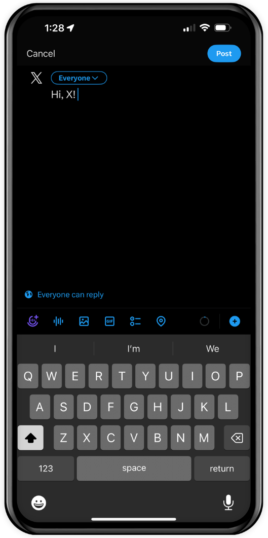 Get your business started with X